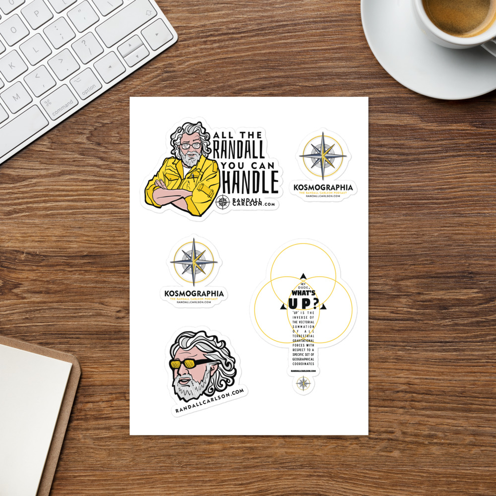 All the Randall You Can Handle Sticker Sheet - Randall Carlson