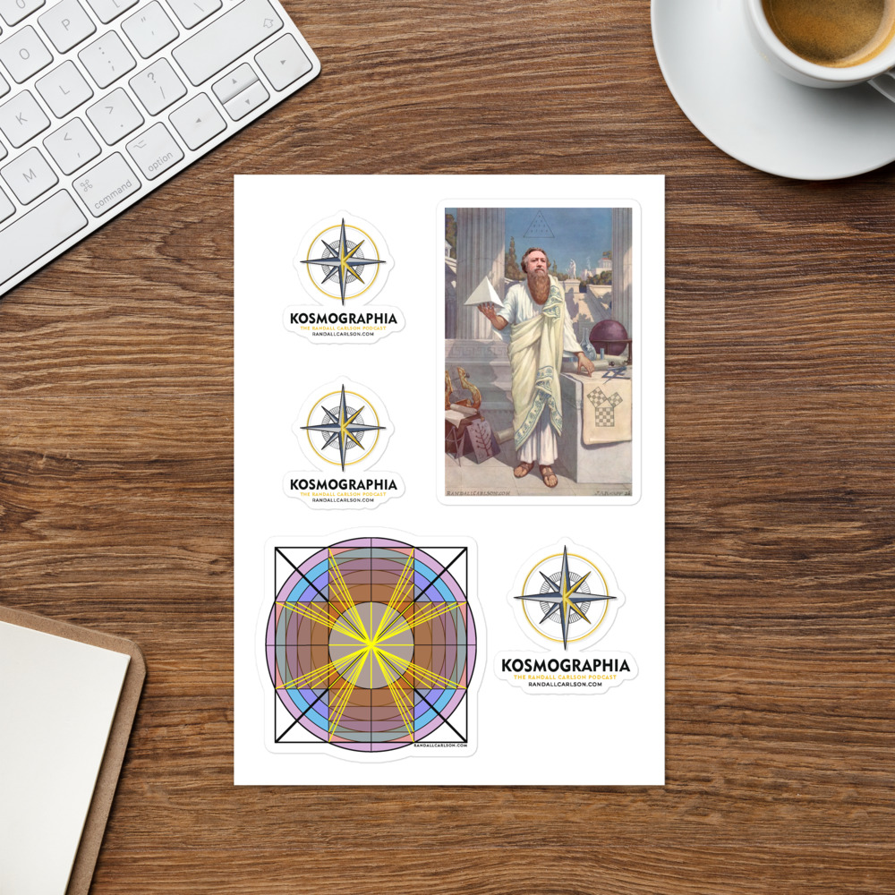Pythago-rand Sticker Sheet - Randall Carlson
